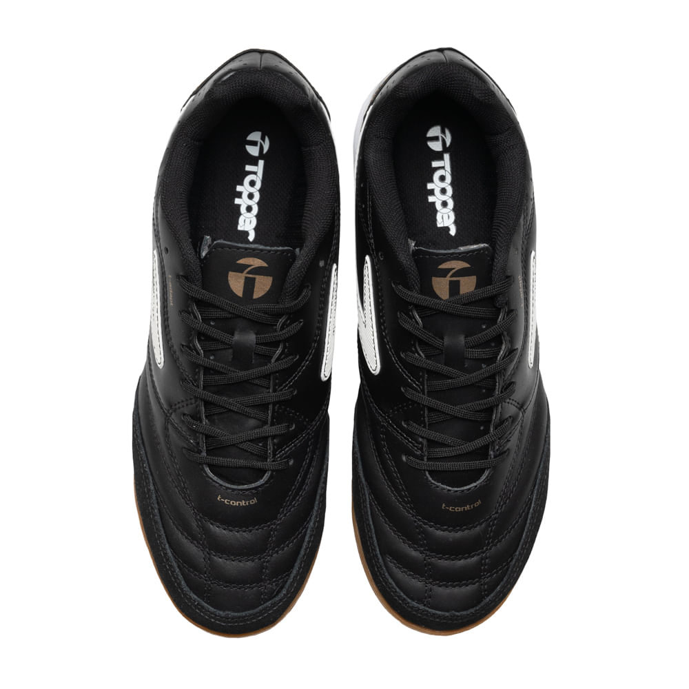 Chuteira Futsal Topper Maestro Pro IV Preto em até 12X sem juros ...